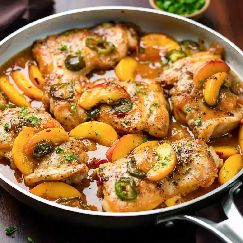 Must-Try Spicy Peach Chicken Recipe — Sweet, Fiery & Simple - 9am Chef