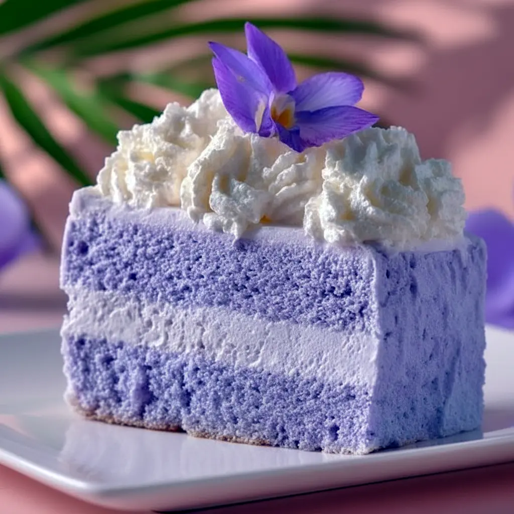 No-Fail Taro Ube Cloud Cake — Easy Ube Recipe for Home Bakers - 9am Chef