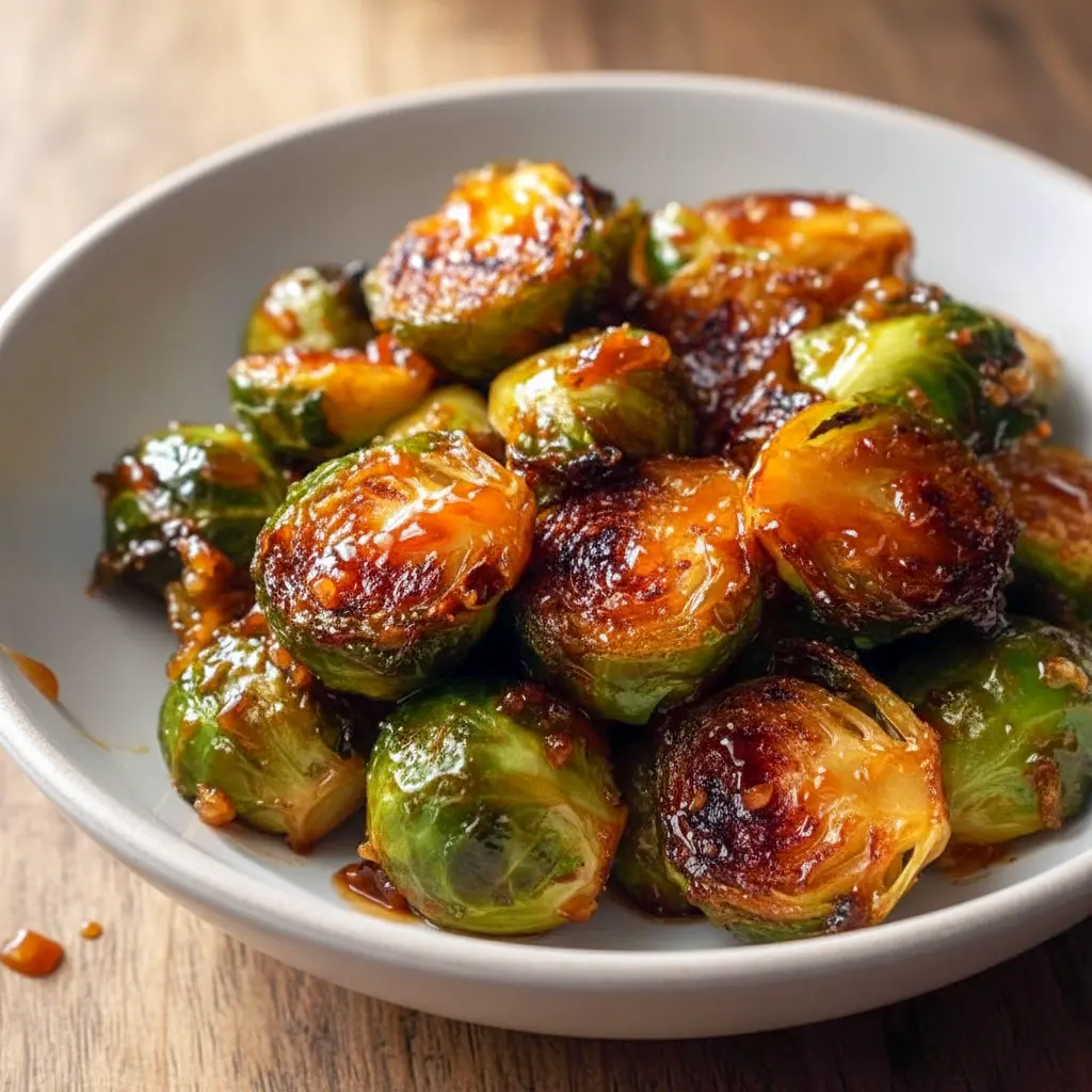 Orange Maple Glazed Brussel Sprouts — Sweet, Tangy & Easy - 9am Chef
