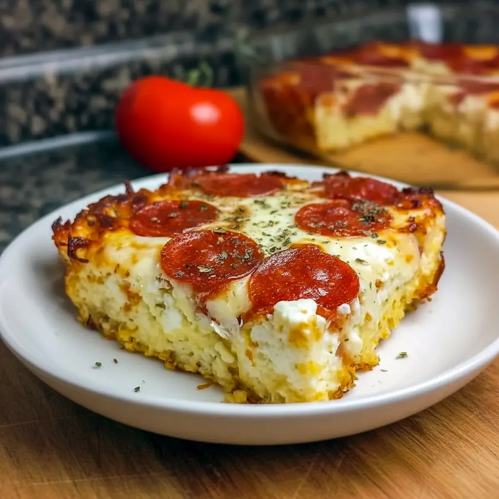 Pizza Style Cottage Cheese Bake — Easy Meals With Cottage Cheese - 9am Chef