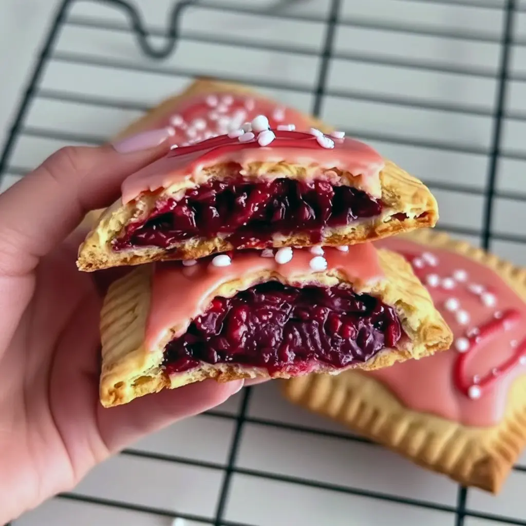 Raspberry Protein Pop Tarts — High Protein Gluten Free Snack Recipe ...