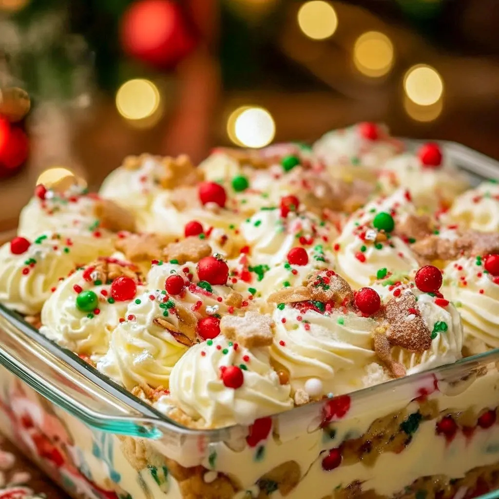 Stress-Free Holiday Cooking Magic - Show-Stopping Christmas Cookie Lasagna