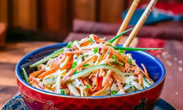 Simple Spicy Kani Salad Recipe — Crisp, Tangy & Quick - 9am Chef