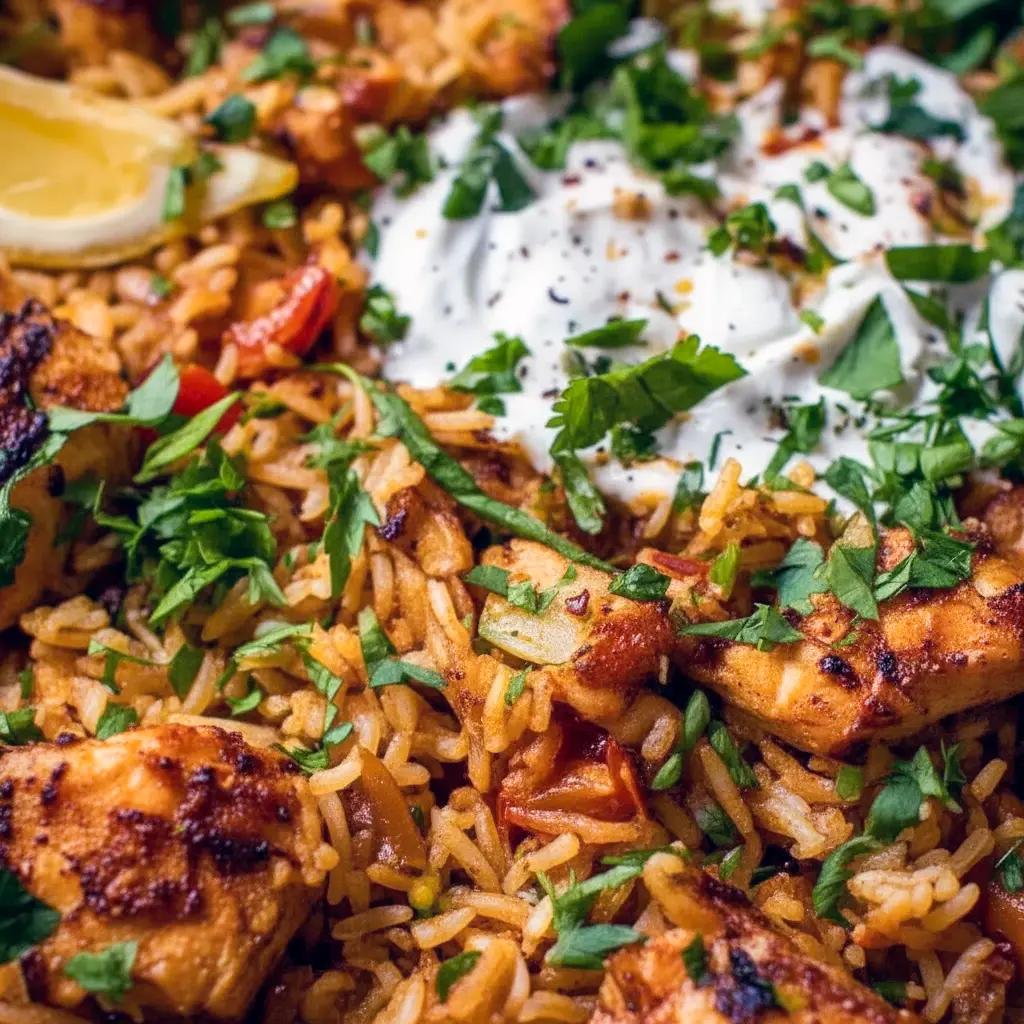 Ultimate One Pot Chicken Shawarma Rice — Irresistible Weeknight Dinner ...