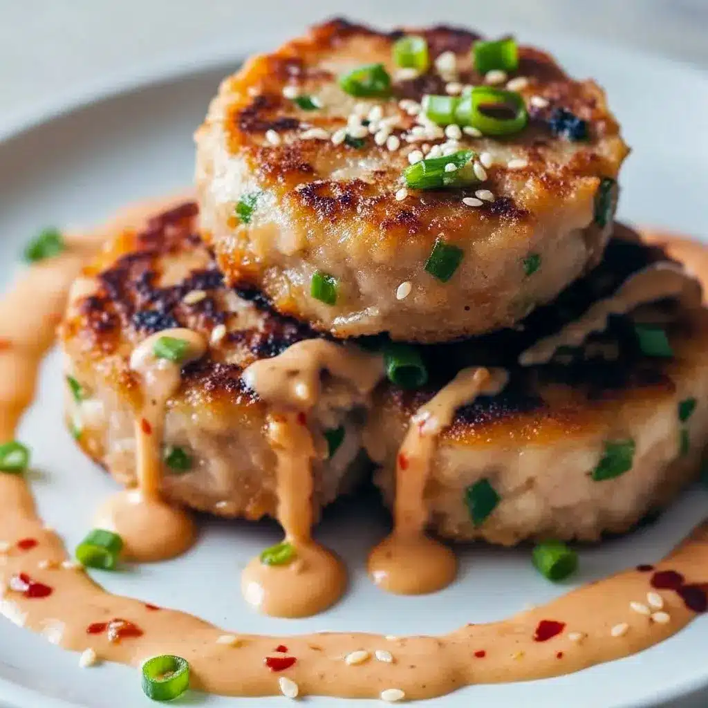 Top Spicy Tuna Recipe Ideas — Asian Tuna Cakes with Chili Mayo