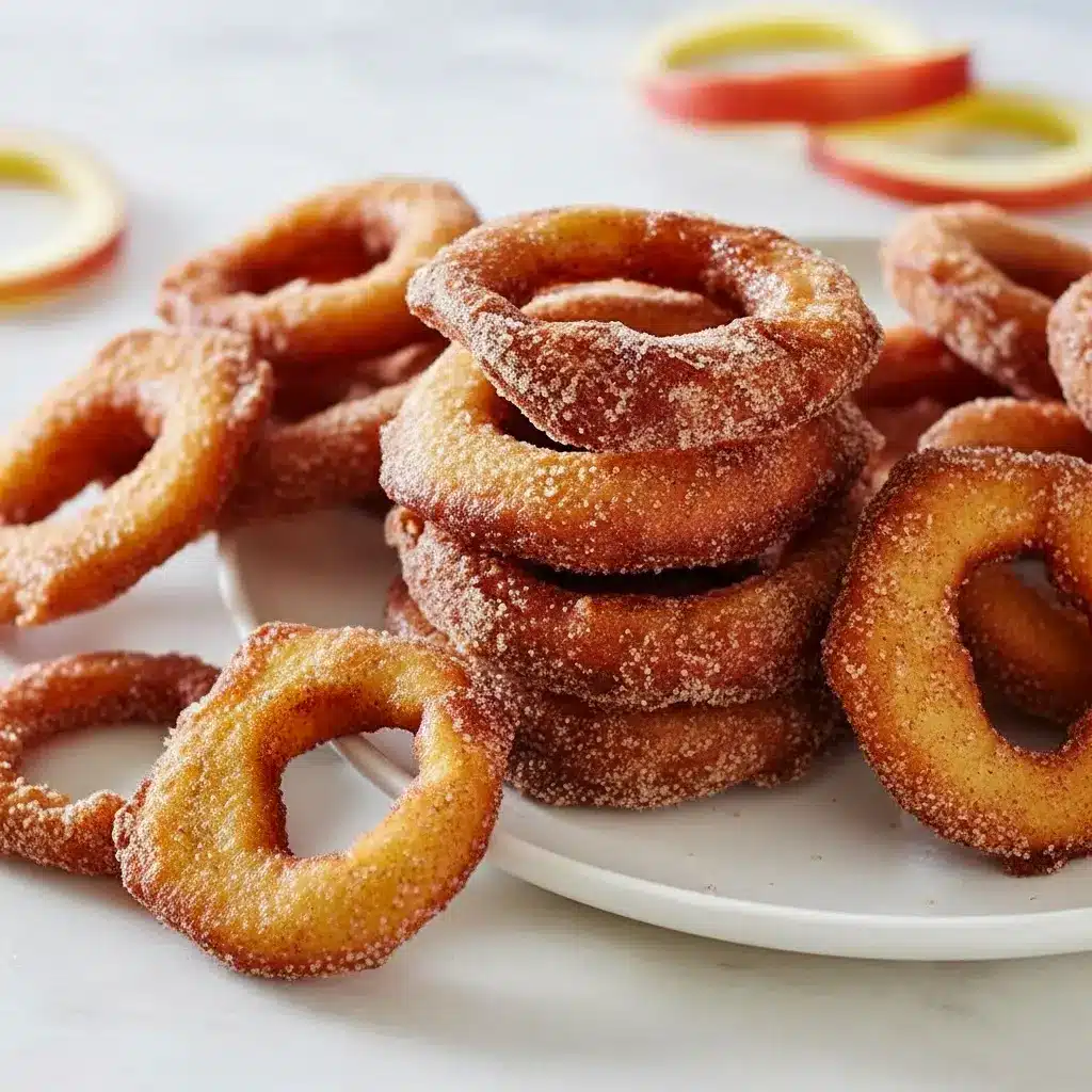 Apple Rings Recipe — Crispy Fried Cinnamon Apple Rings for Cozy Nights ...