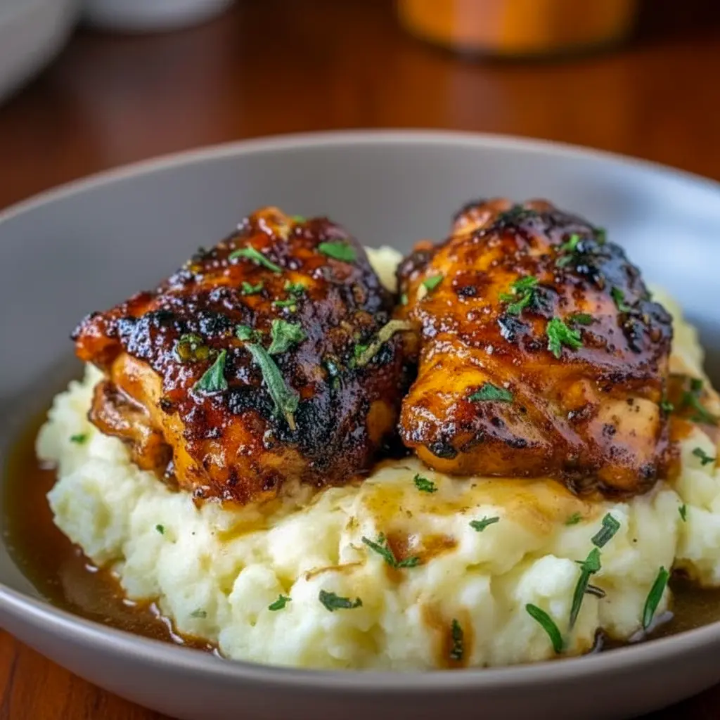 Sticky Chipotle Honey Chicken Thighs with Smoked Gouda — Easy Weeknight ...