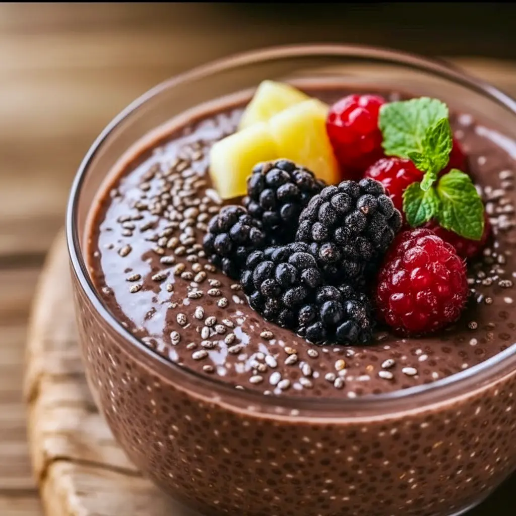 Ultra-Creamy Chocolate Chia Pudding — Rich, Spoonable Breakfast Dessert ...