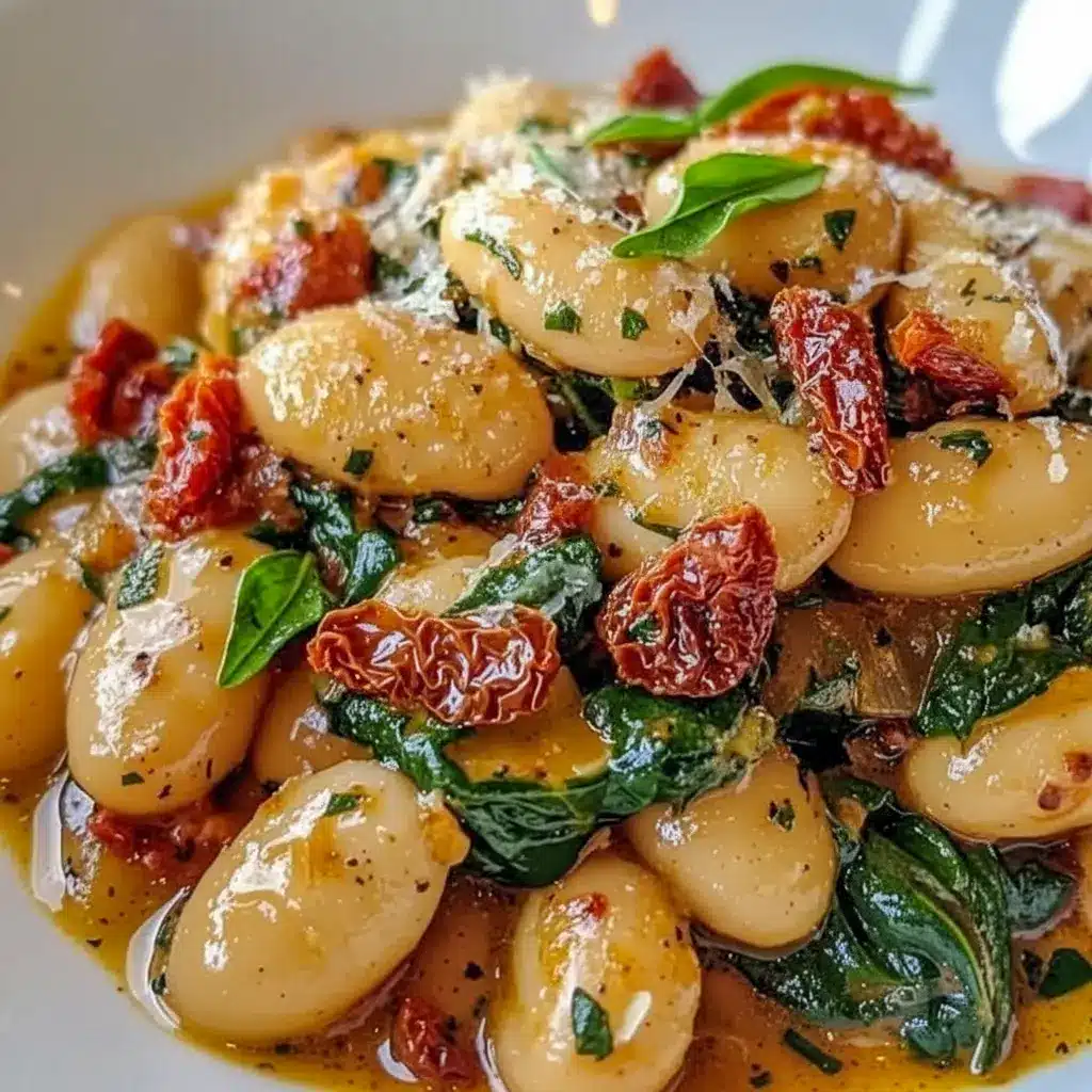 Creamy Tuscan Butter Beans with Spinach and Sun-Dried Tomatoes – Easy ...